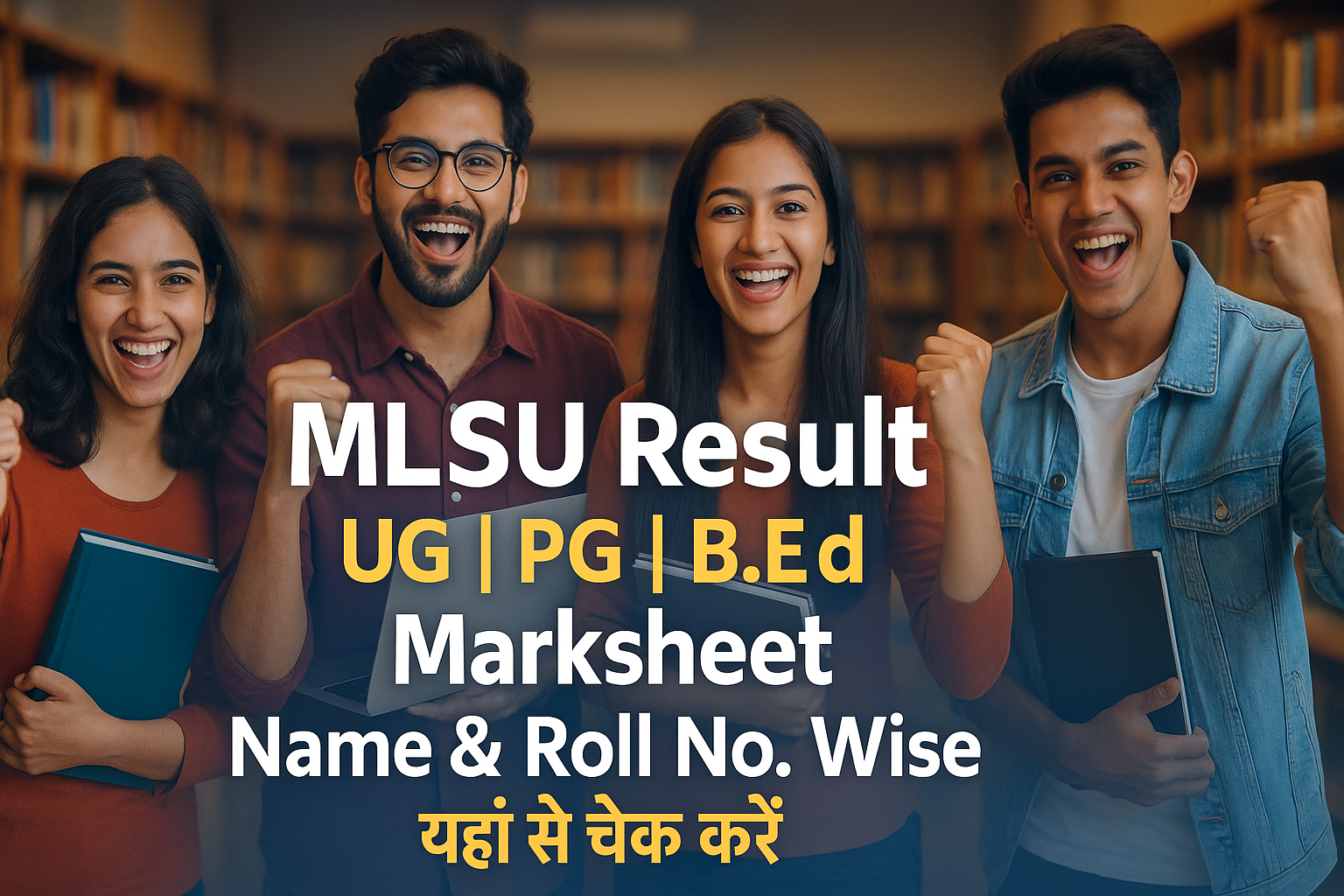 MLSU Result 2025 {जारी} UG, PG & B.Ed रिजल्ट नाम वाइज लिंक