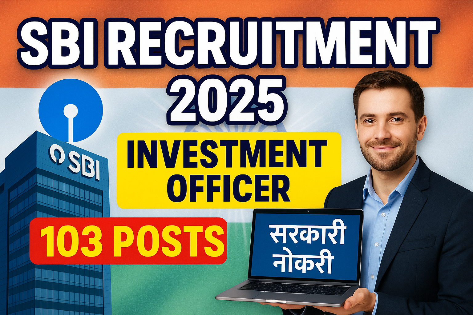 SBI में 103 विशेषज्ञ पदों के लिए करें आवेदन, 1 करोड़ मिलेगी सालाना सैलरी